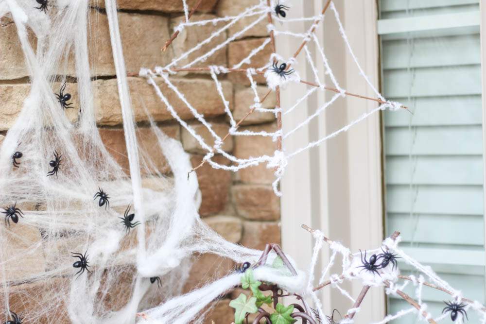 DIY Twig Spider Webs - Love Your Abode